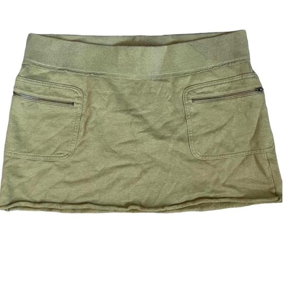 Skirts | Army Green Mini Skirt No Tags Looks Like A Lxl | Poshmark